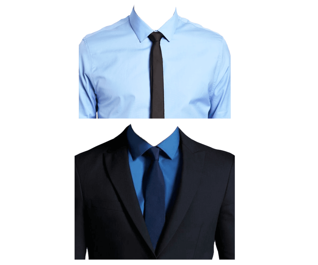 Tuxedo Suit Clothing, suit png, Blue long-sleeved collared shirt and ...