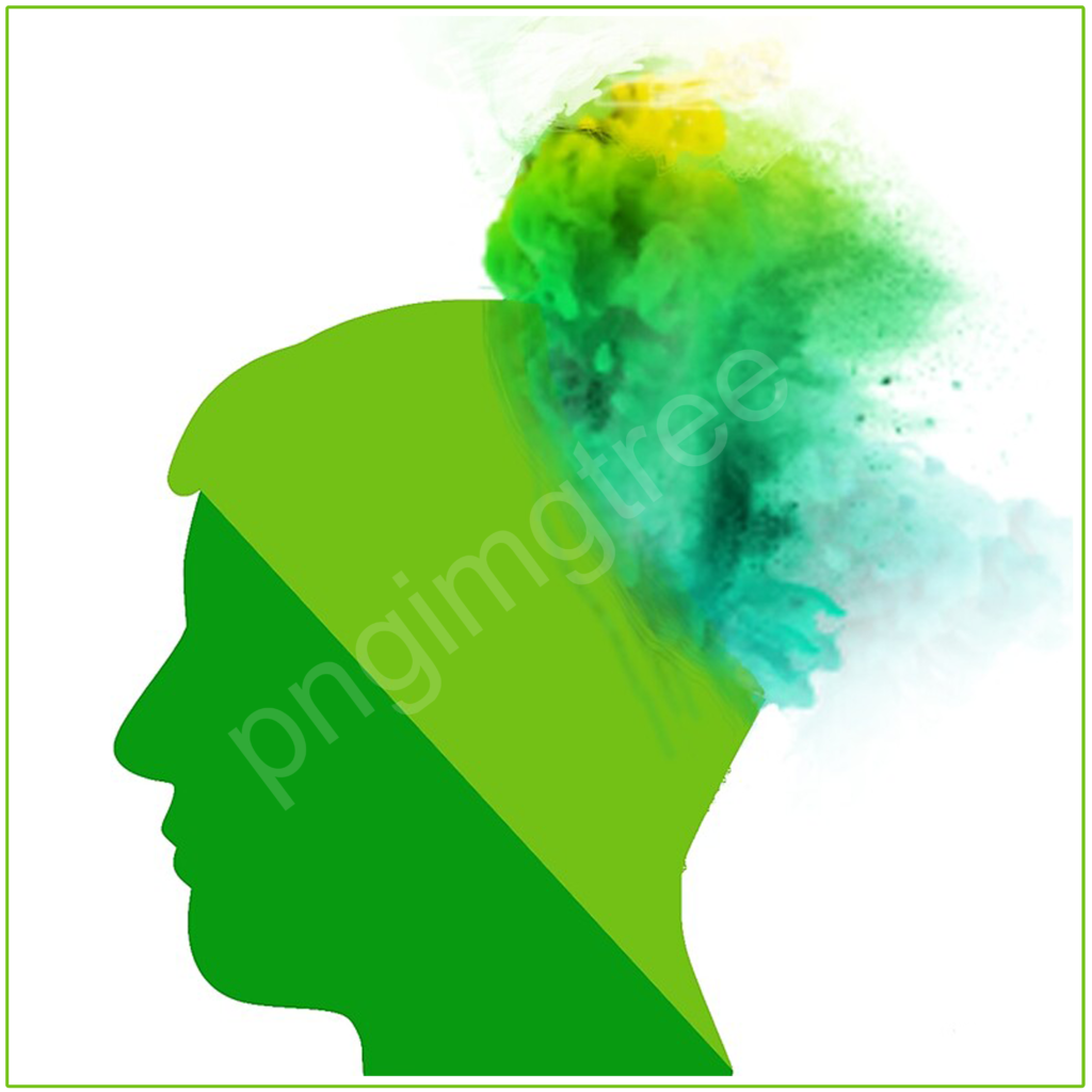 Explore +5 artwork "green thinking or positive thinking head design ...