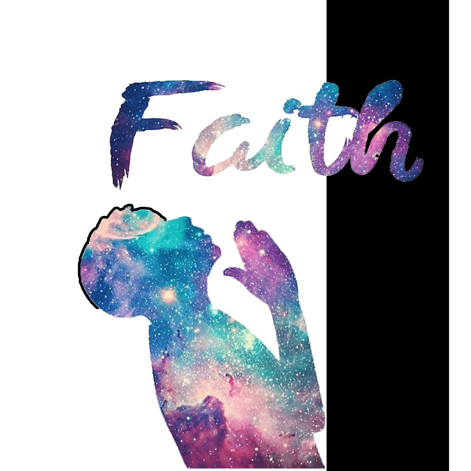 Faith in god The spiritual meaning of faith awesome galaxy background ...