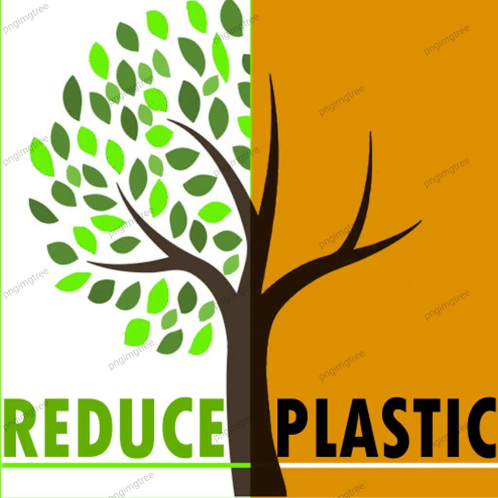 Eco Tree Logo Illustration: Promoting Sustainability and Plastic ...