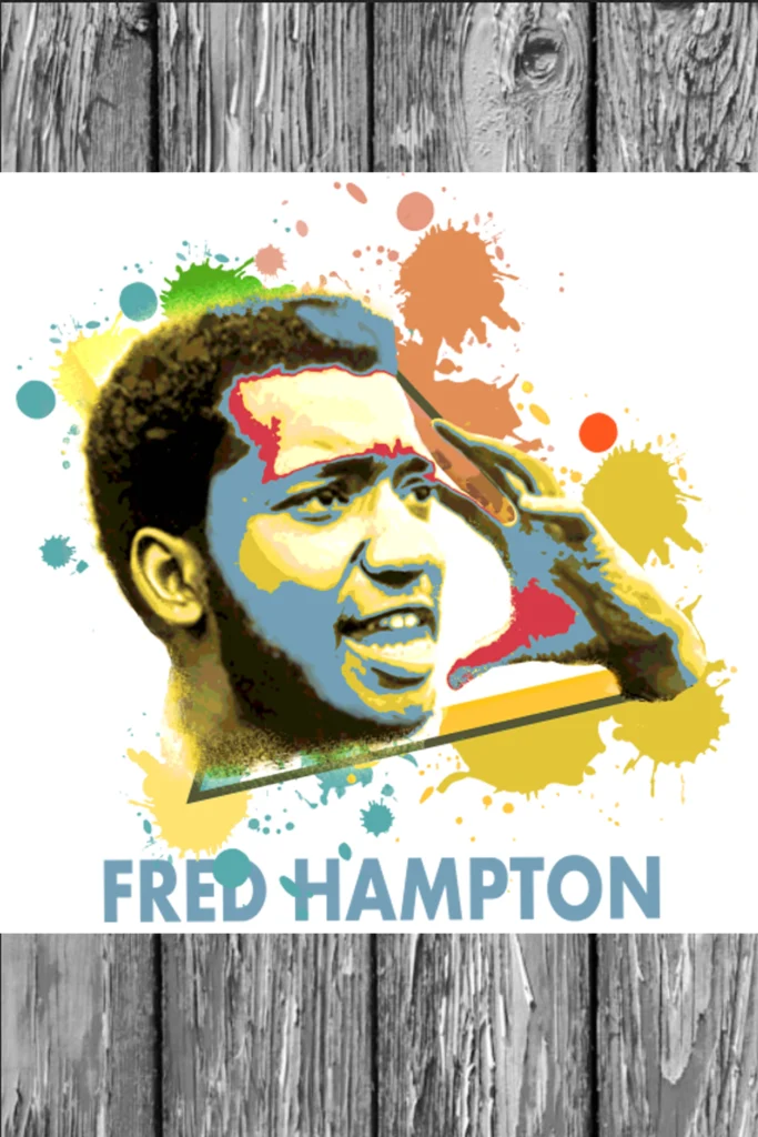 A powerful design of the powerful character of Fred Hampton - Instant ...